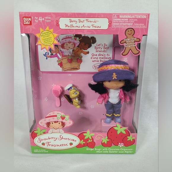 Bandai Namco | Toys | Ginger Snap Doll Chocolate Chipmunk Berry Best ...